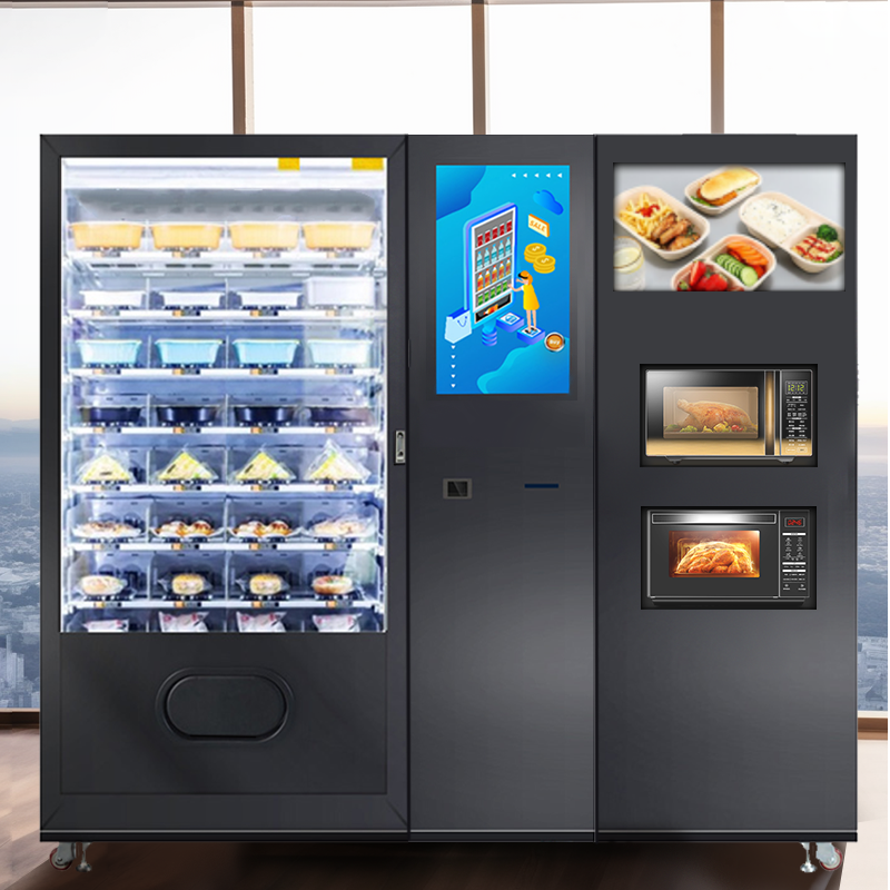micron meal vending machine with elevator for healthy food